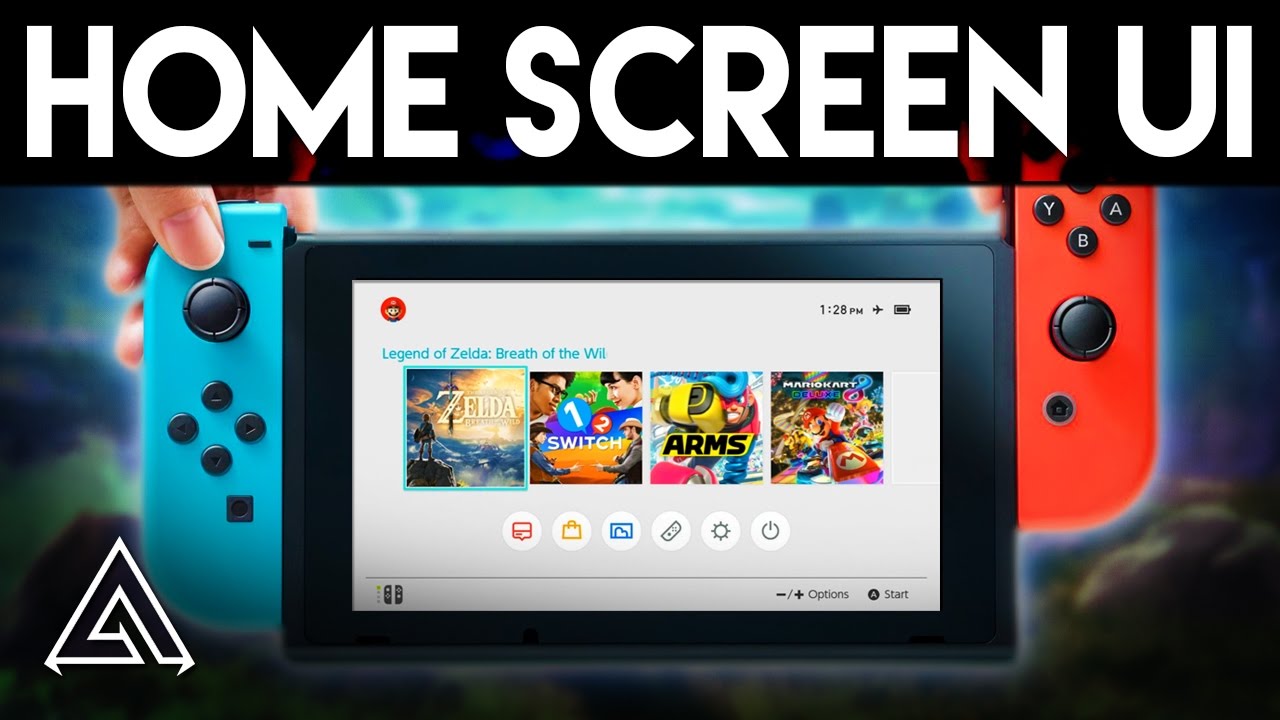 Nintendo Switch | Home Menu UI Walkthrough