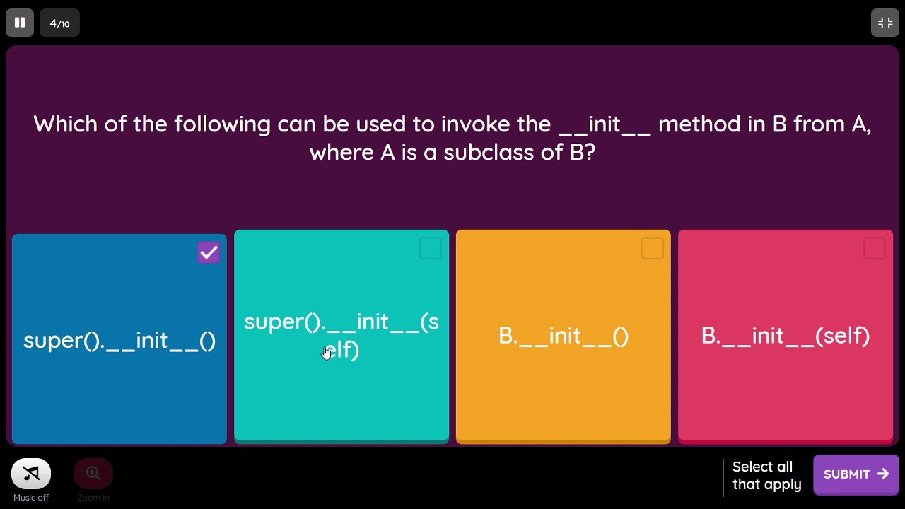 Python MCQs on Object Oriented Programming||MCQs on Python Object Oriented Programming for Placement