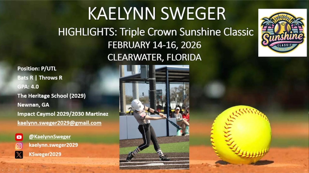Triple Crown Sunshine Classic. Clearwater, FL. 2/14-16/2026