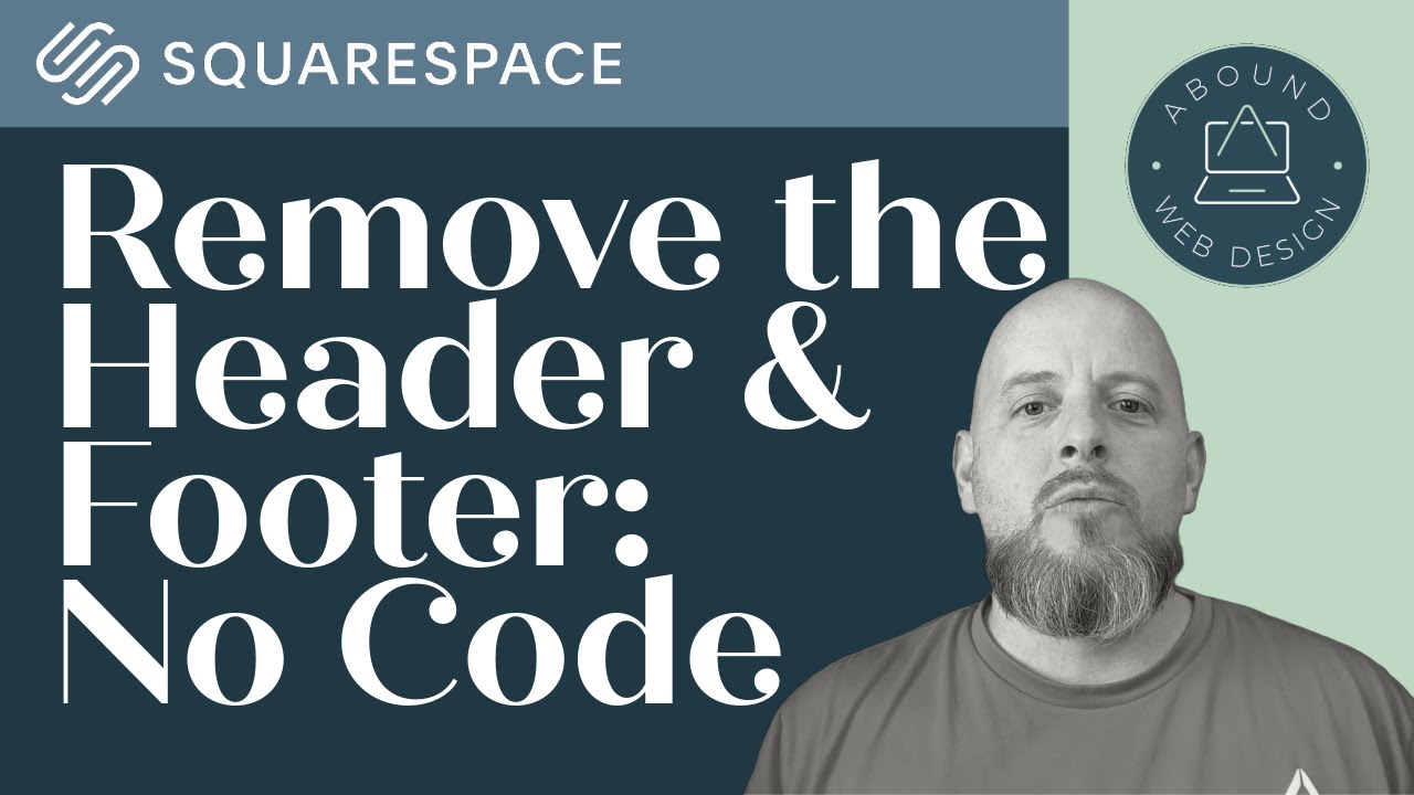 How to Remove the Header and Footer from Any Page on Squarespace