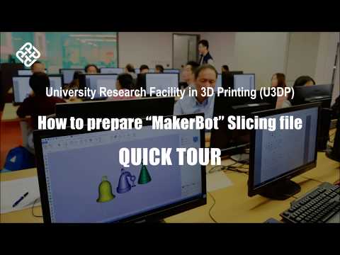 How to prepare MakerBot Slicing File