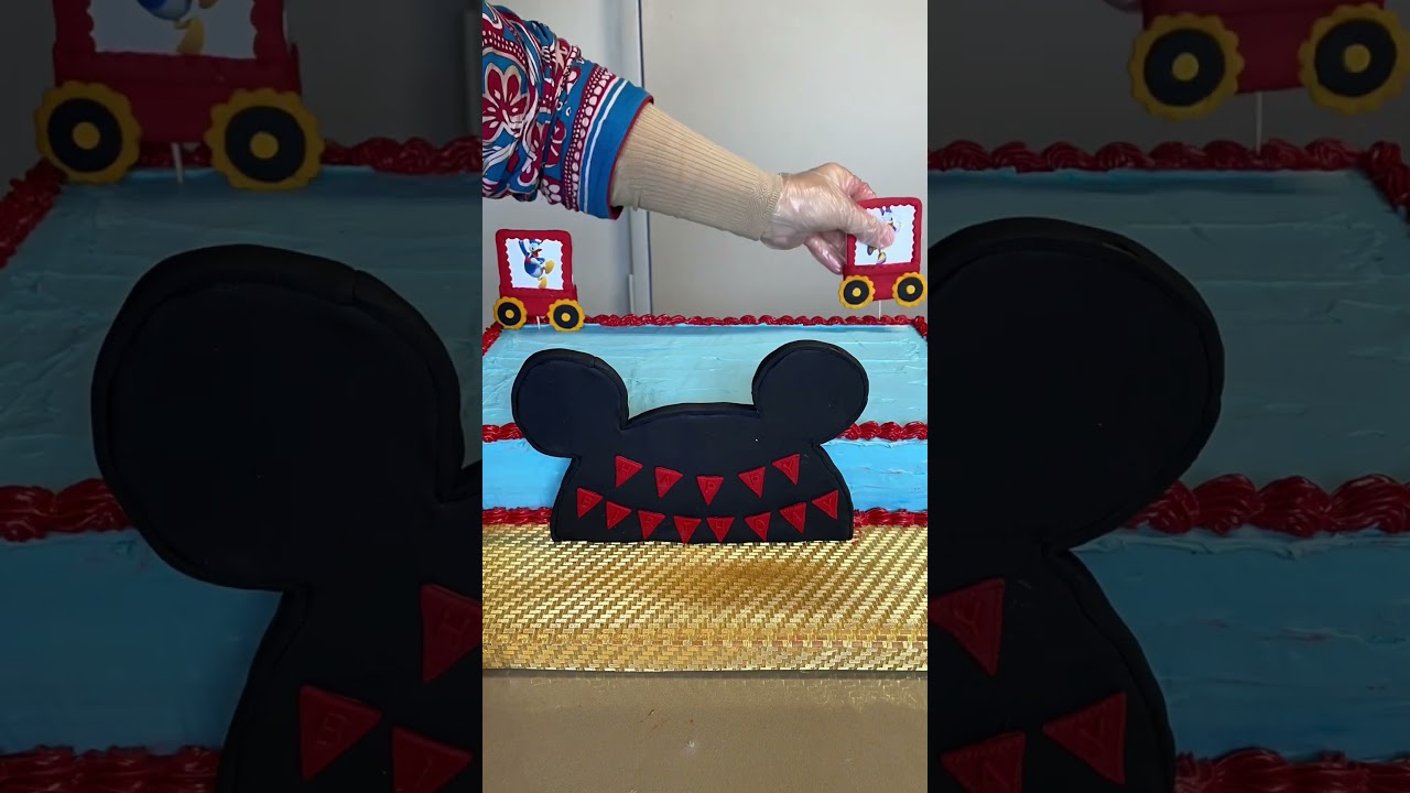 Mickey Mouse sheet cake! #mickeymouse #sheetcake #birthday