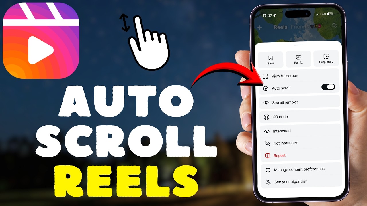 How To Auto Scroll On Instagram Reels (2026)