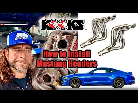 How to Install Long Tube Headers on a Mustang