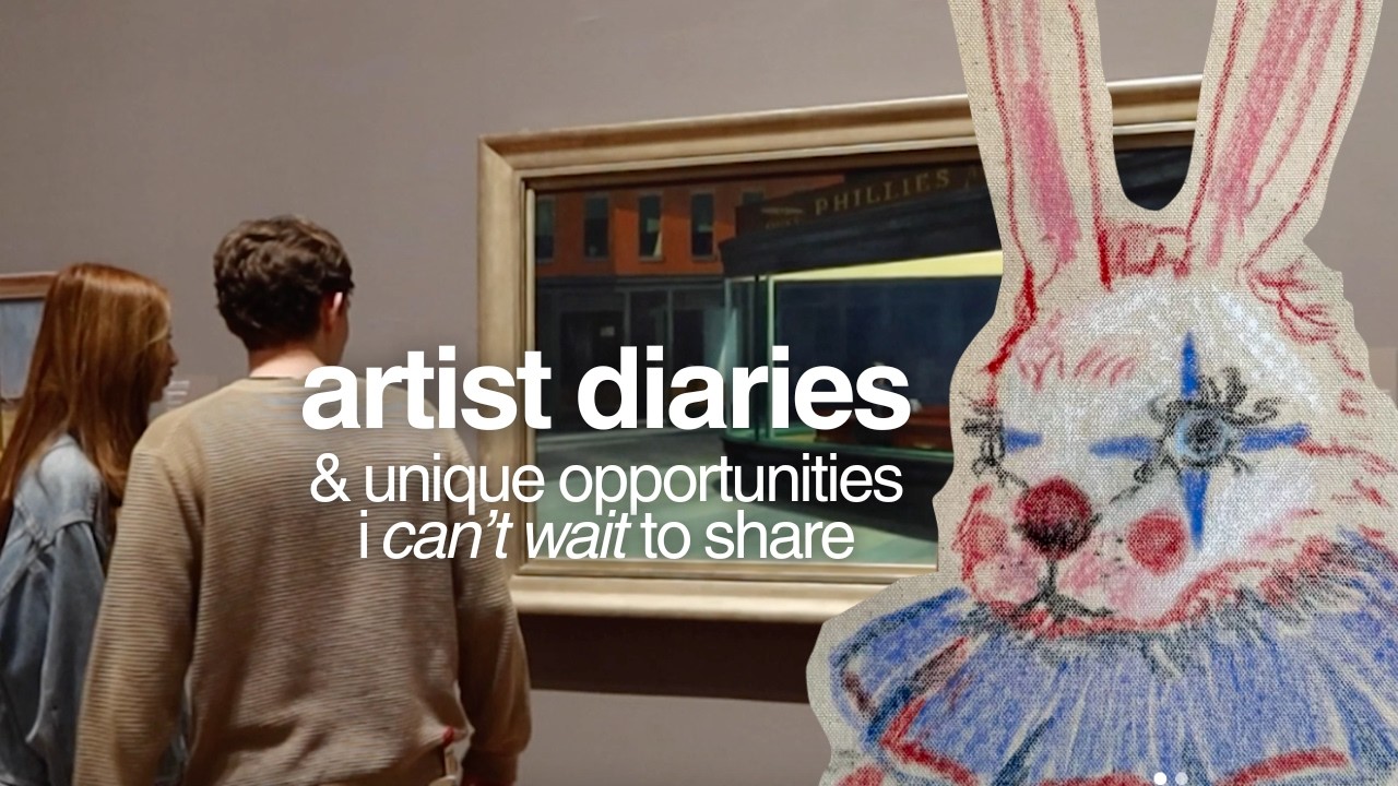 i’m going to the hospital... for art! | unique opportunities & my new book (!!!)