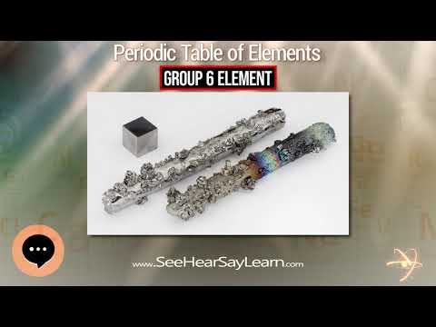 Group 6 element 🔬⚛️🔬 Periodic Table of Elements Series 🔬⚛️🔬