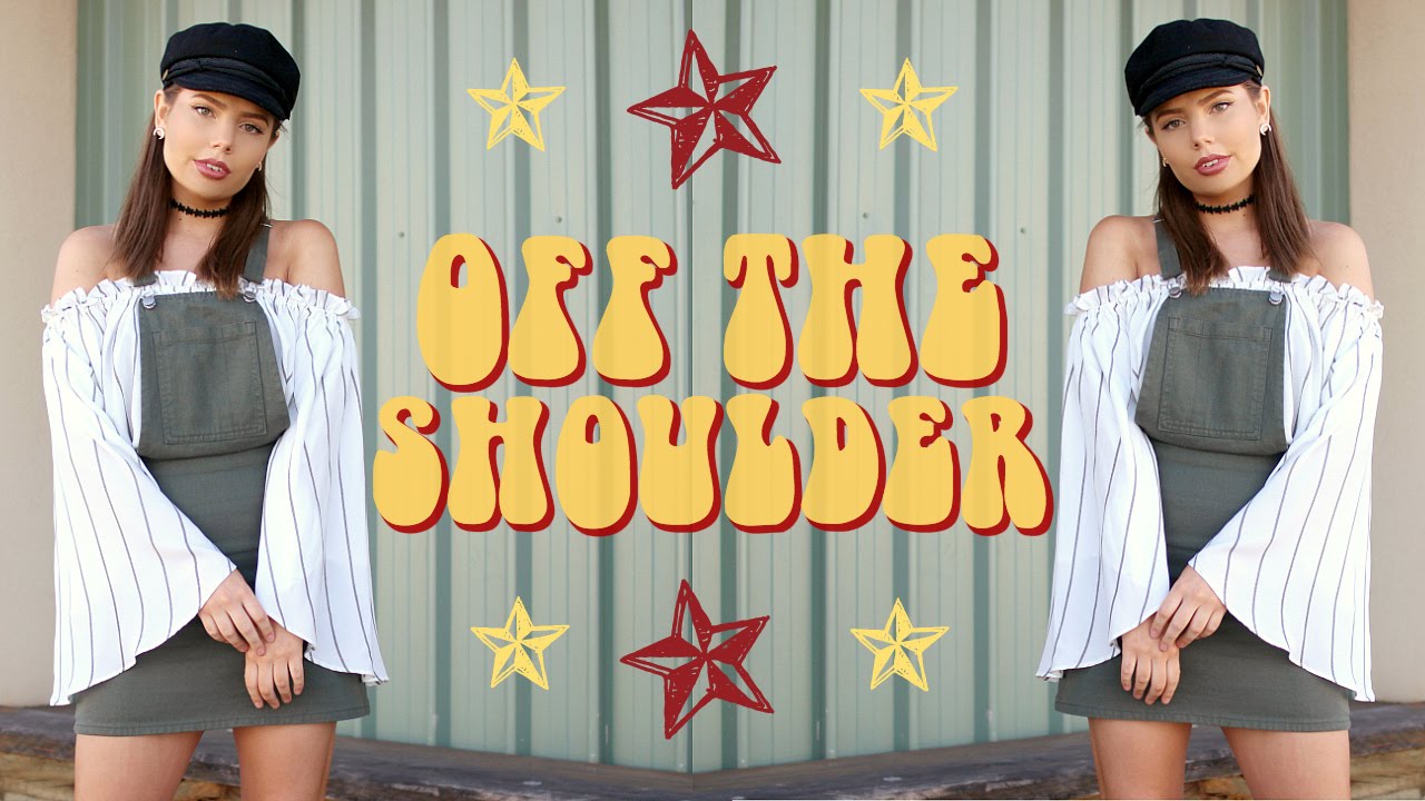 Summer Fashion Trends - Off The Shoulder Outfits