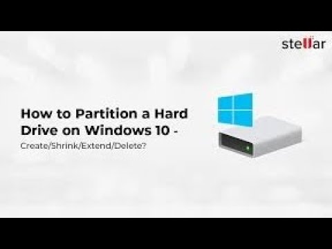 How to Partition A Hard Drive on Windows 10|To create and format a new partition (volume)