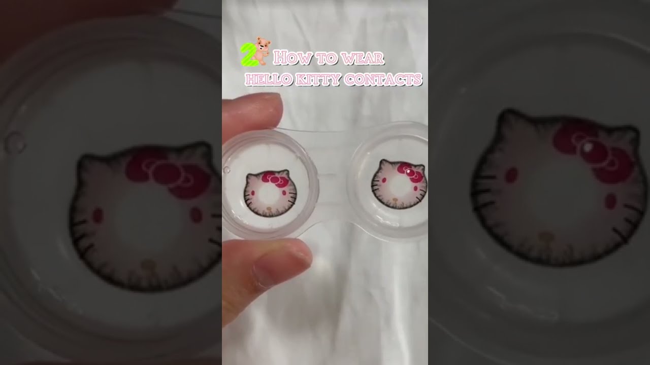 #HOWTO Wear Different Shapes of Contact Lenses | Check more in the description box💗
