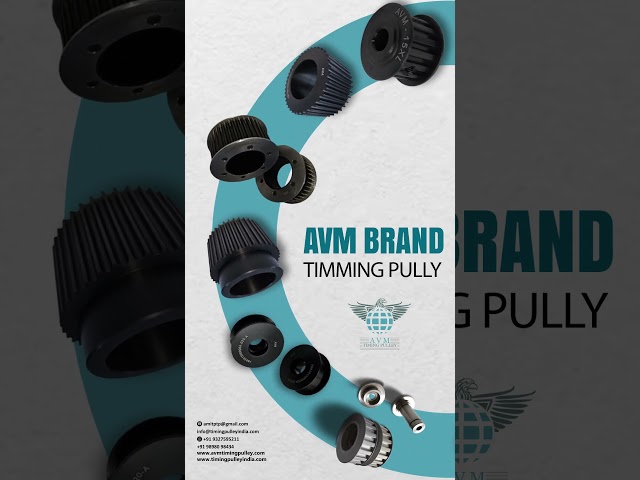 AT10 METRIC PITCH TIMING PULLEY - AVM 15T-AT10-25W Timing Pulley ...