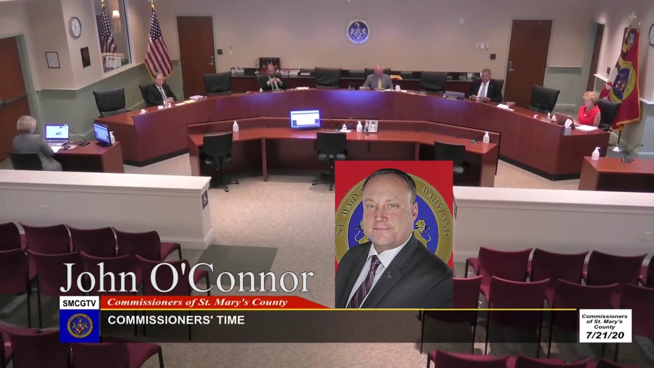 7/21/20 Commissioners Time - O'Connor