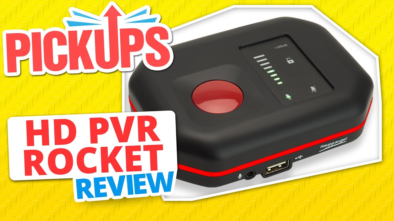 Hauppauge HD PVR Rocket Game Footage Recorder Review - Pickups - Rerez