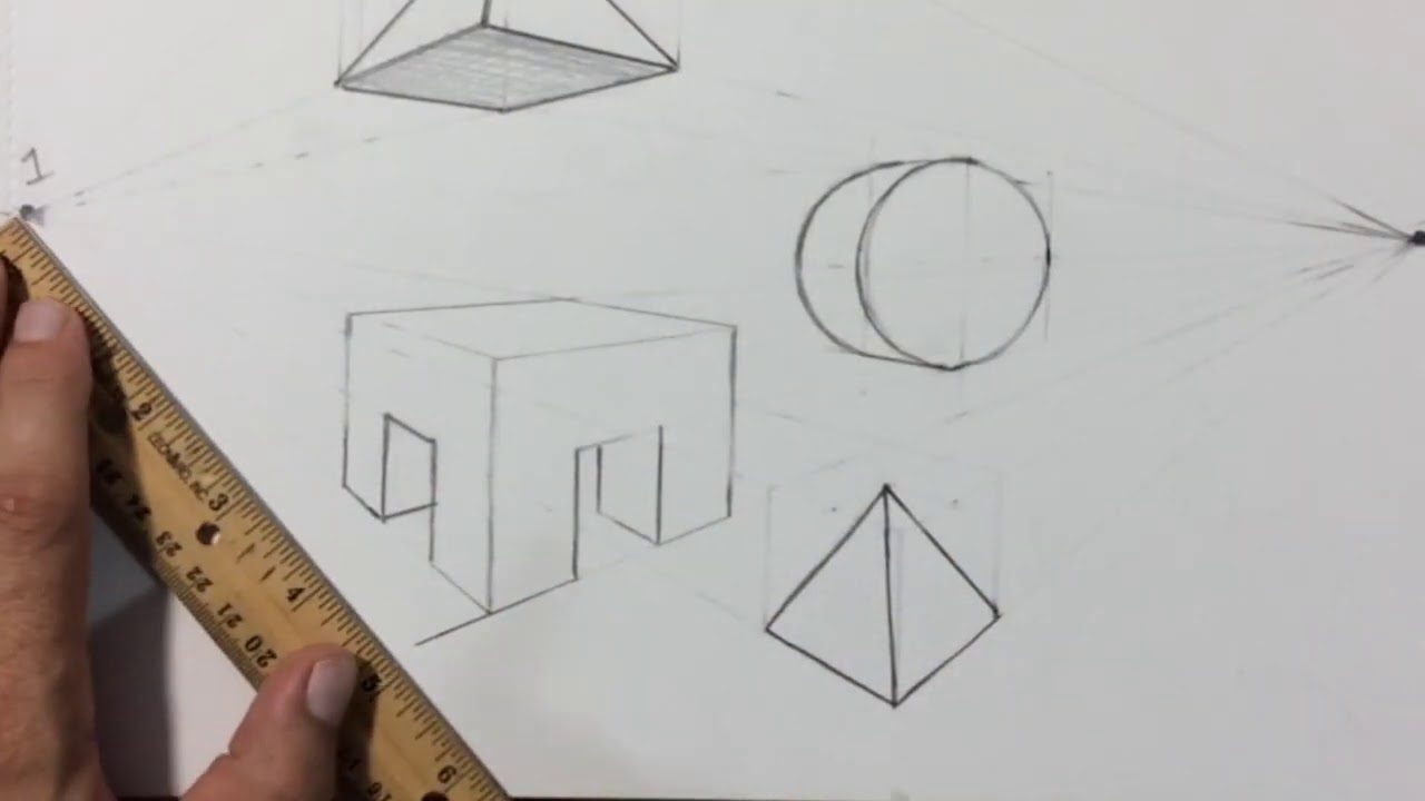 Two Point Linear Perspective Practice