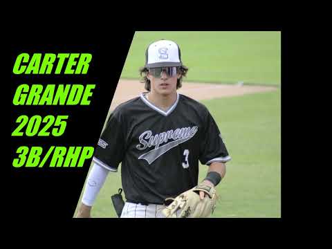 2025 3B RHP Carter Grande Highlights 2022