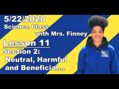 5/22/2020 Science Lesson: Neutral, Harmful and Beneficial Mutations with Mrs. Finney