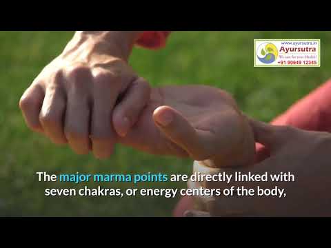 How are these Varma points used to treating patients?