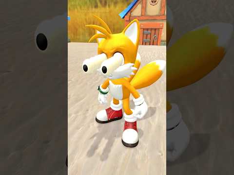 Sonic Team in Squid Game, Tails cloned himself to win the Squid Game #sonic #squidgame #tails #funny