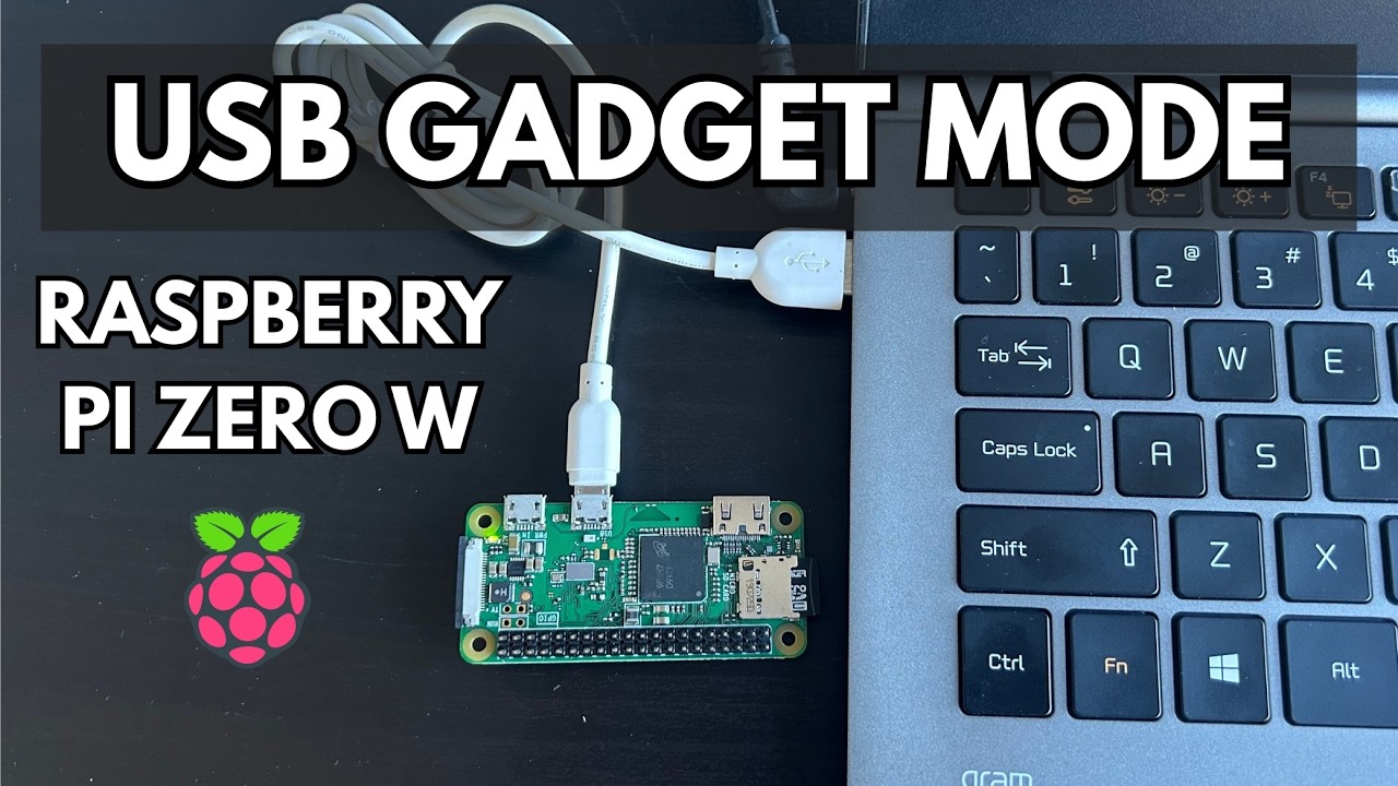 How to Set Up Raspberry Pi Zero W - USB Gadget
