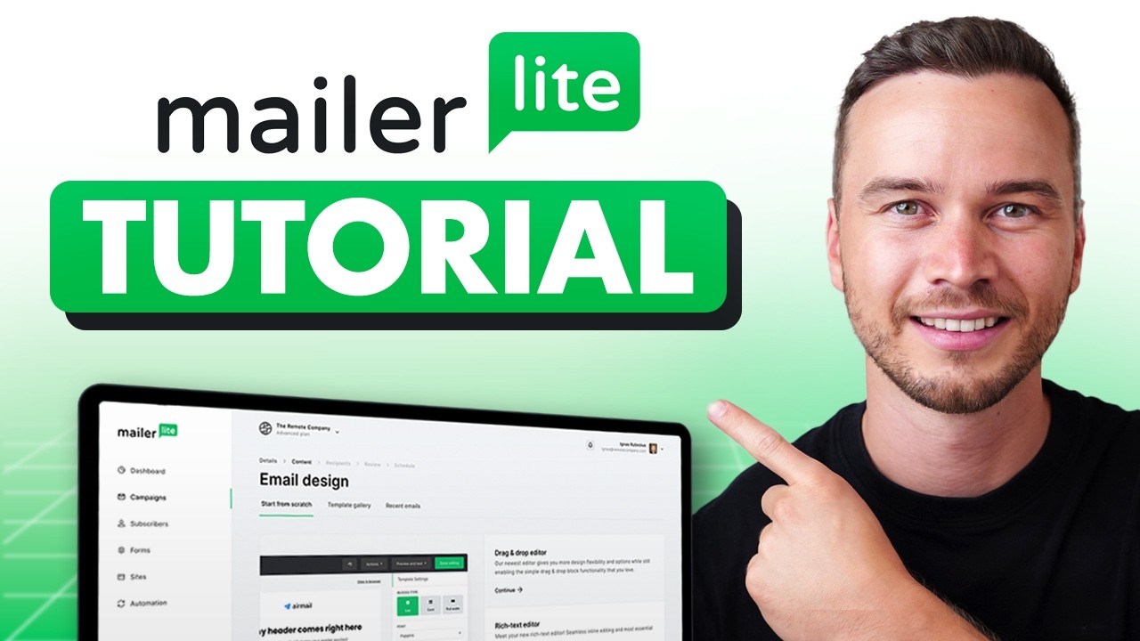 MailerLite Tutorial for Beginners 2026 - Step by Step Email Marketing Guide