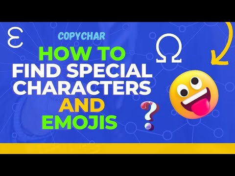 copychar cc – copy special characters and emojis that aren’t on your keyboard