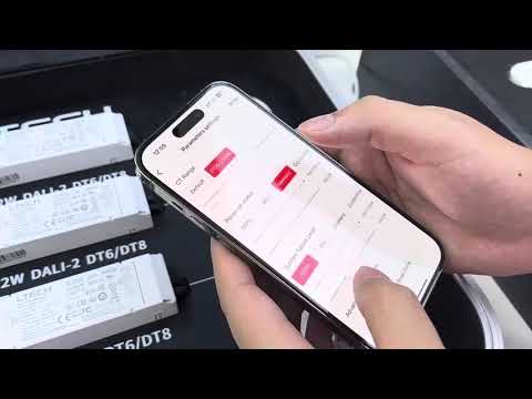 Latest product NFC DALI LED driver from LTECH