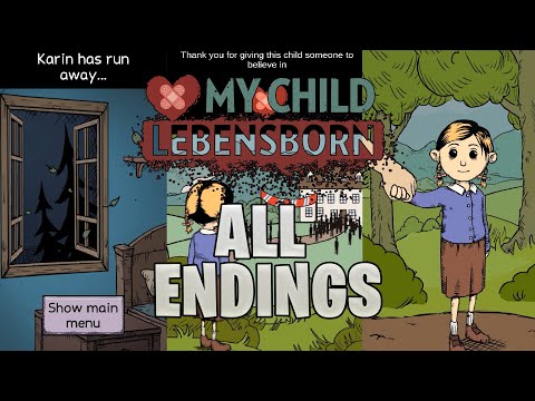 My Child Lebensborn — all endings | Secret ending | Good ending and Bad ending