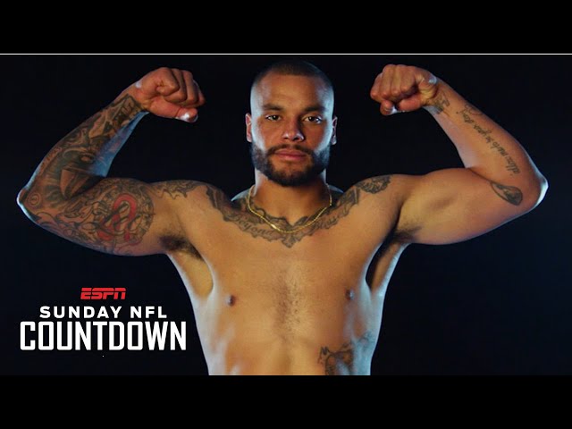 In Photos: Cowboys stars Dak Prescott shows off massive new leg tattoo