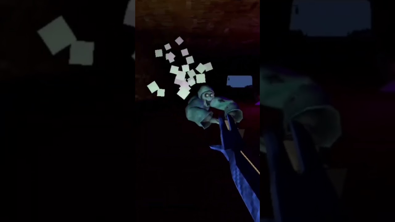 I command you to stop! #shorts #vr #gorillatag #horror