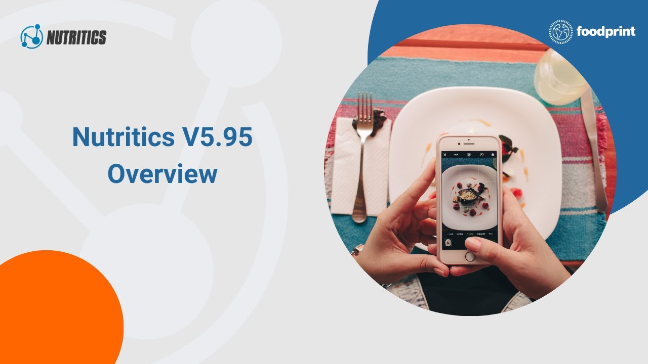 Nutritics Update v5.95