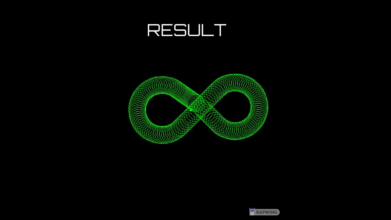 Infinity ♾ symbol using turtle module in Python | TigerCodes | #shorts #coding #python #turtlemodule