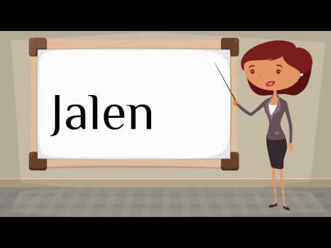 How do you say 'Jalen' in Spanish?