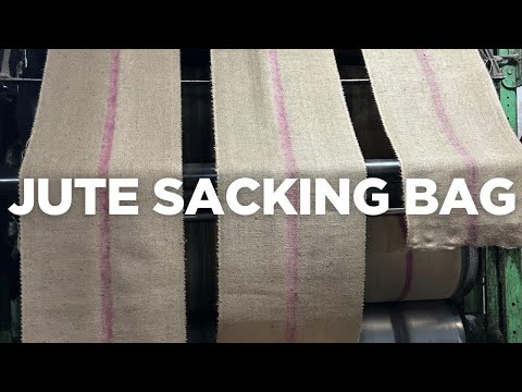 Jute Gunny Bag Production Inside Factory in India " 100 Kg Jute Bardana, 50 Kg jute Sacking Bag
