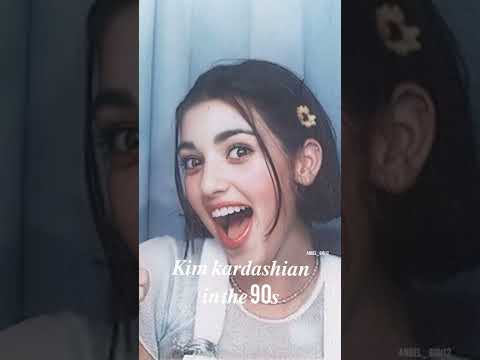 kim kardashian 20s or 90sโค๏ธโจ #kimkardashian #kardashian #jenner #90s