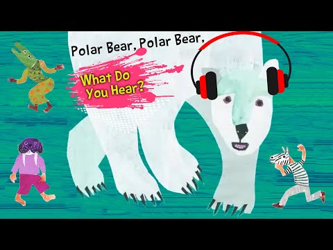 Polar Bear Polar Bear What Do You Hear? Song 2 | Eric Carle | Happy Happy Song - Animal Sounds
