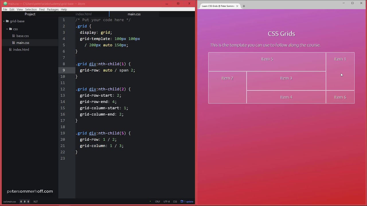CSS Grid Layout Course #10: Use 