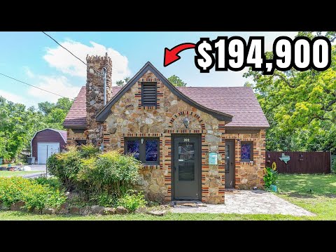1920s Storybook Stone Cottage