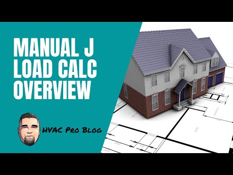 Manual J (Load Calculation) Overview