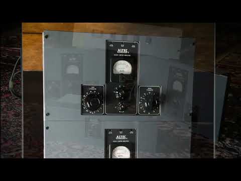 A legendary Altec 322c Limiter Amplifier Mastering Set (SOUND | Reverb