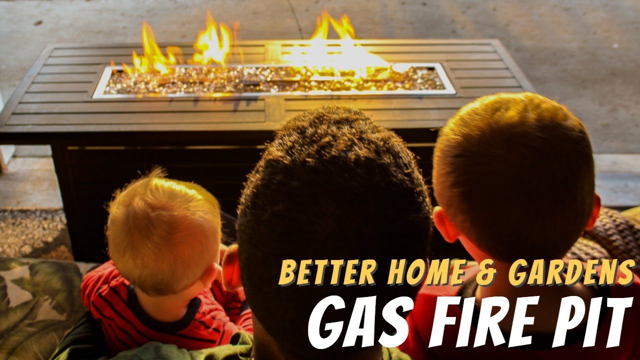 Better Homes & Gardens Rectangular Gas Fire Pit Review