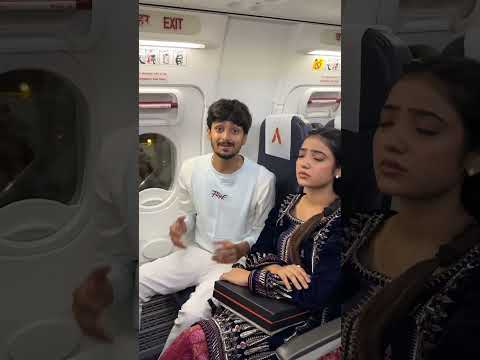 Ramu kaka v/s mem sahab Ep:- 17 Air hostess se ye kya baat boldi????