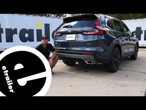 2024 Honda CR-V etrailer Trailer Hitch Receiver: Complete Installation