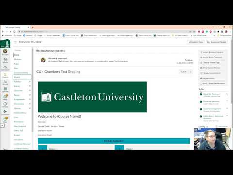 Canvas: Download .csv of Gradebook