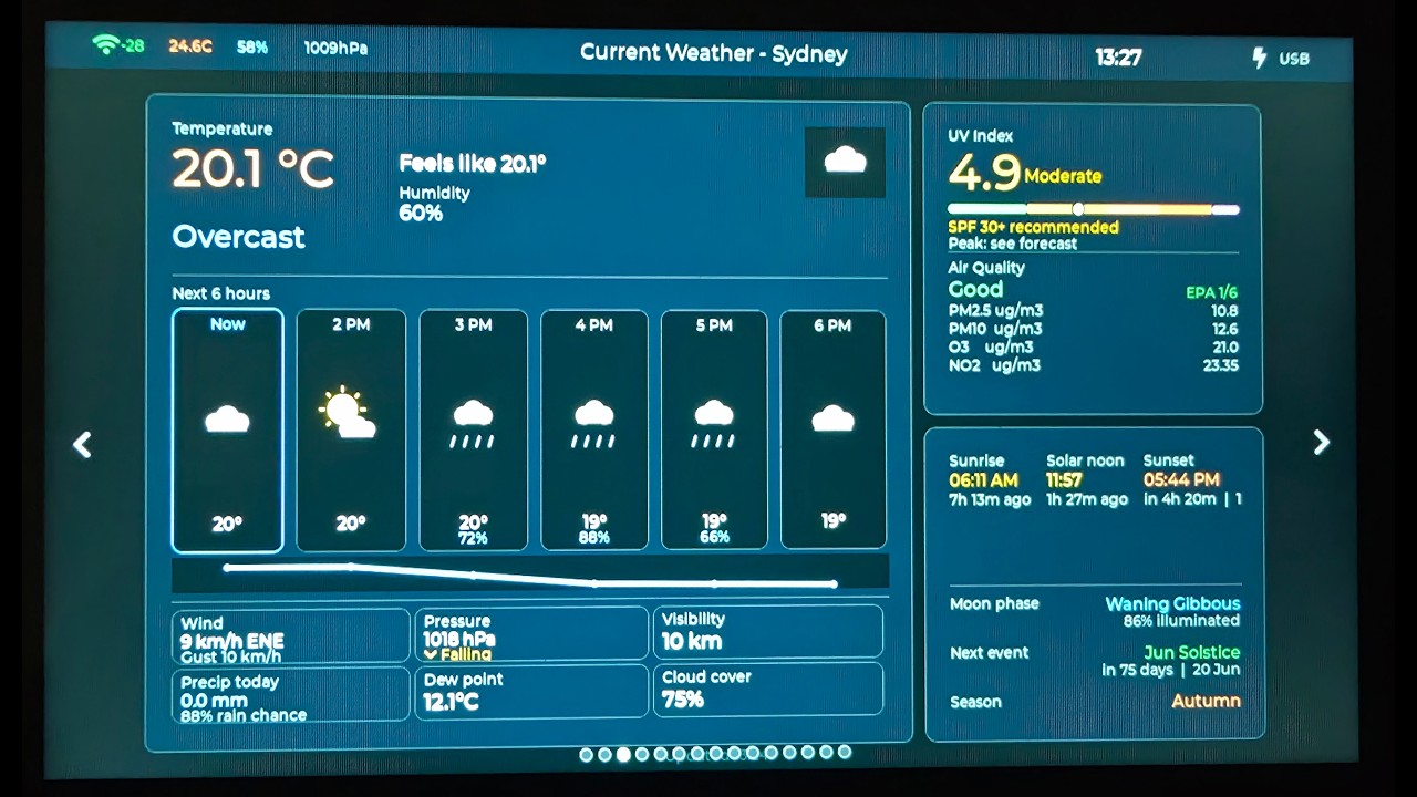 M5Stack Tab5 Observatory project