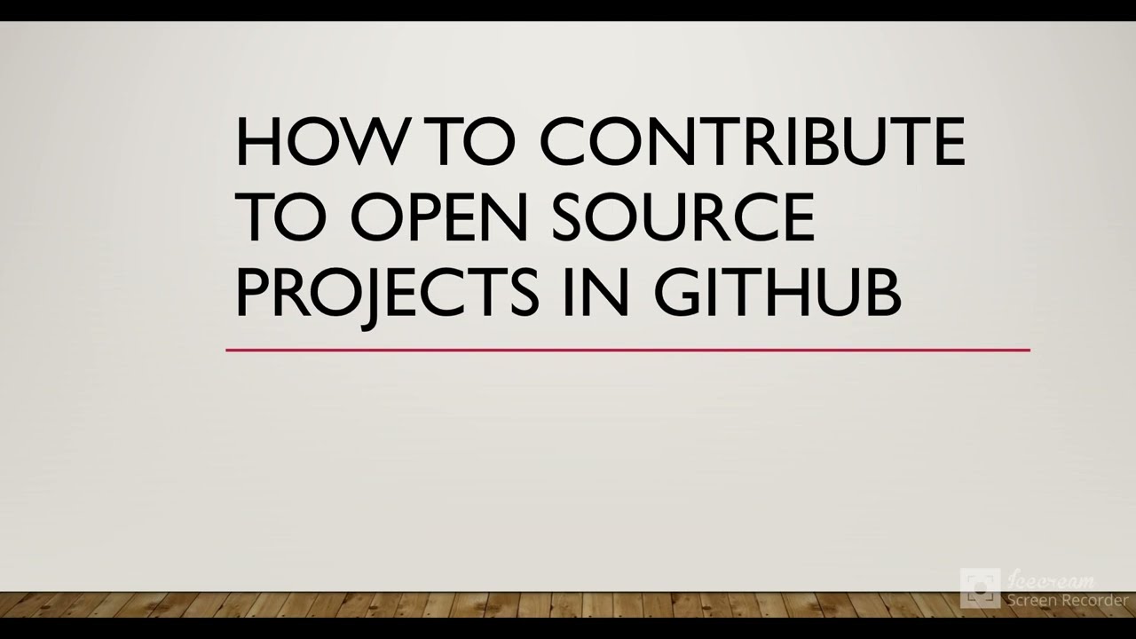 How to Contribute to Open Source Projects on GitHub