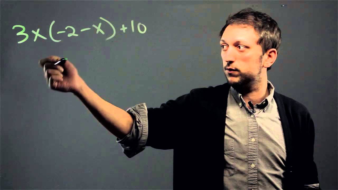 Two-Step Equations With the Distributive Property : Math for Everyone