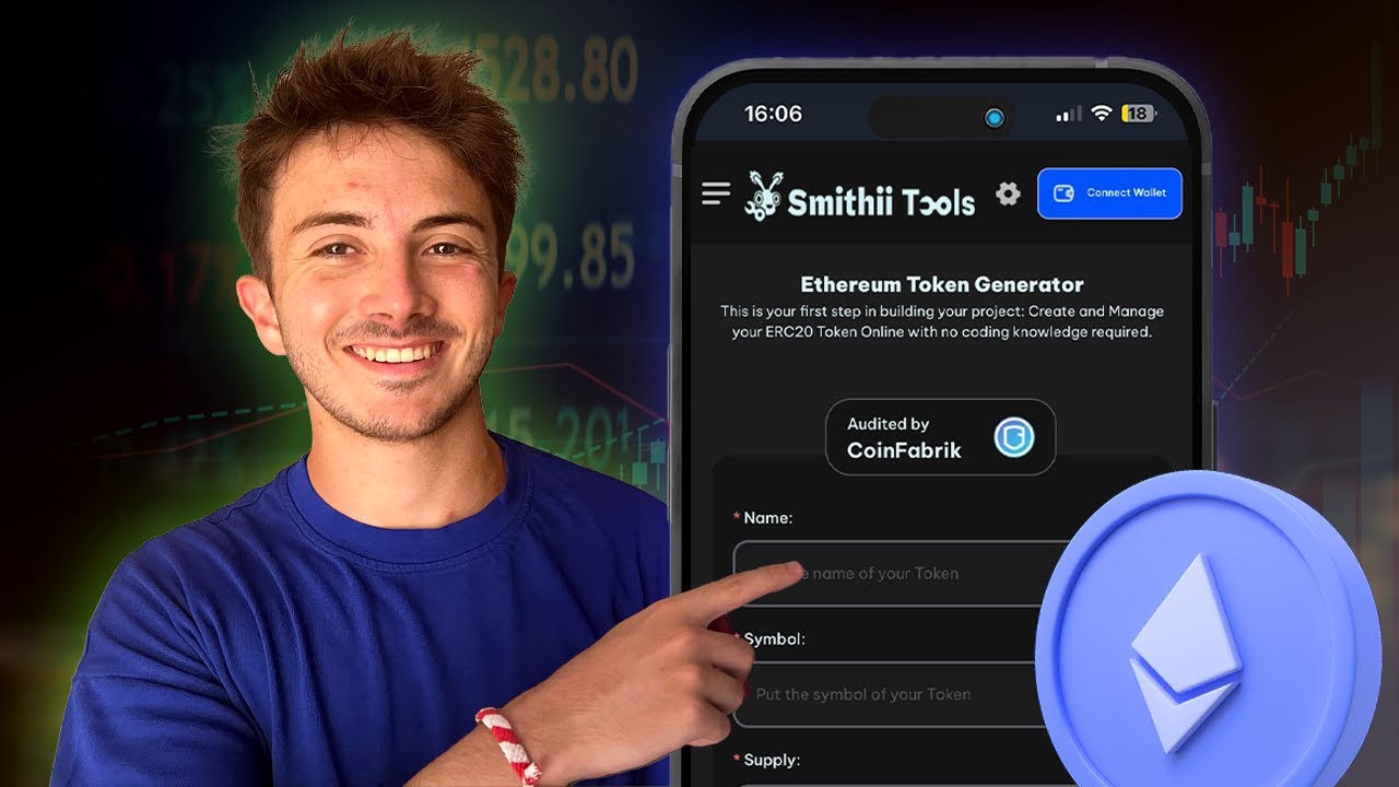 How to Create  ERC20 TOKEN on ETHEREUM Quickly ✅ (No Code)