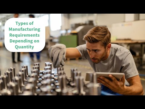 Understanding Manufacturing Processes Based on Quantity for Procurement and Sourcing Executives
