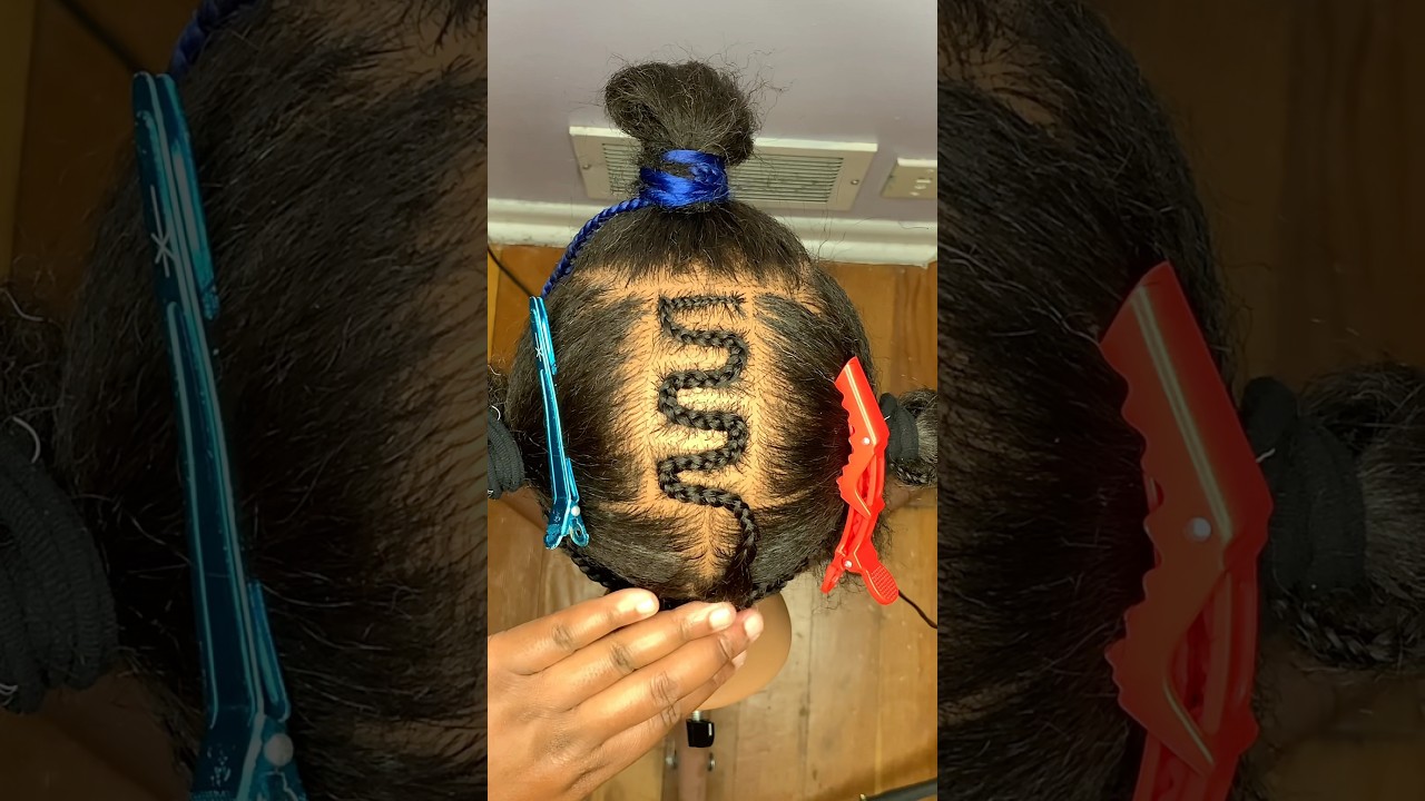 How to do a zigzag braid/ snake braid