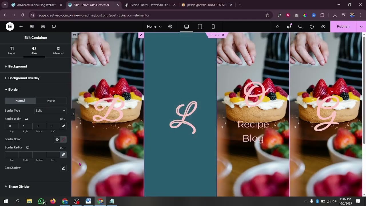 How to Create a Hero Section in WordPress Using Elementor | Creative Bloom