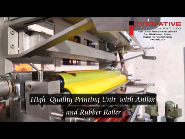 Stack Type Flexo Printing Press - Eight Colour Flexo Printing Machinery ...